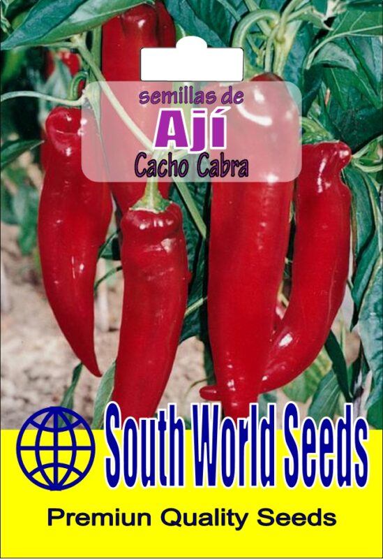 Semillas de Aji cacho Cabra (2 grs) – Semillería San Alfonso